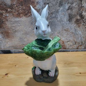 Holiday | Decorative Bunny Rabbit White Figurine Easter Indoor Decor ...